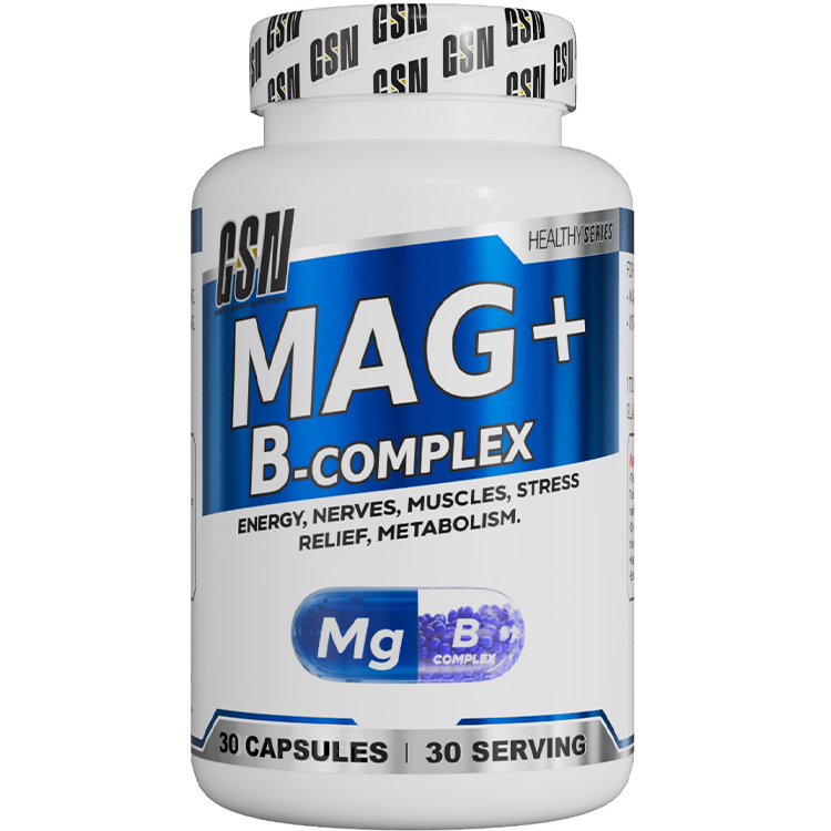Magnesium bisglycinate + B-Complex – 30 Capsules
