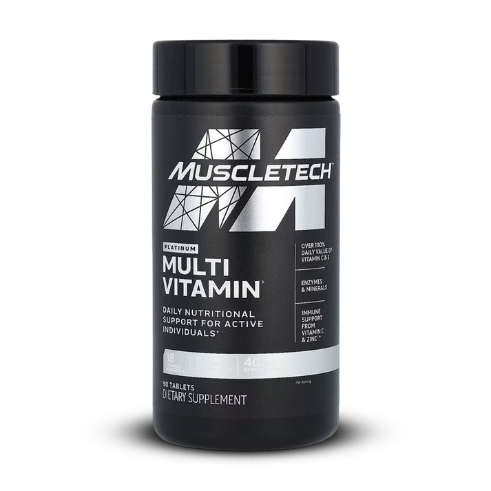 Platinum Multivitamin muscletech 90 tablets – Muscle Nutrition